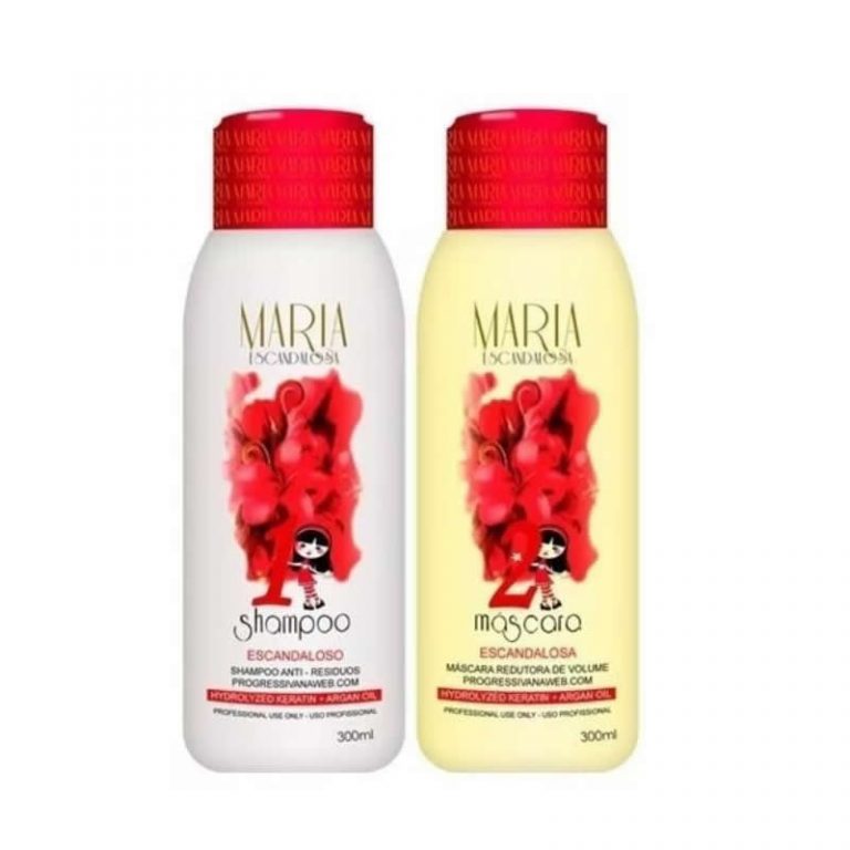 Kit Maria Escandalosa Escova Progressiva 300ml - BRCosméticos